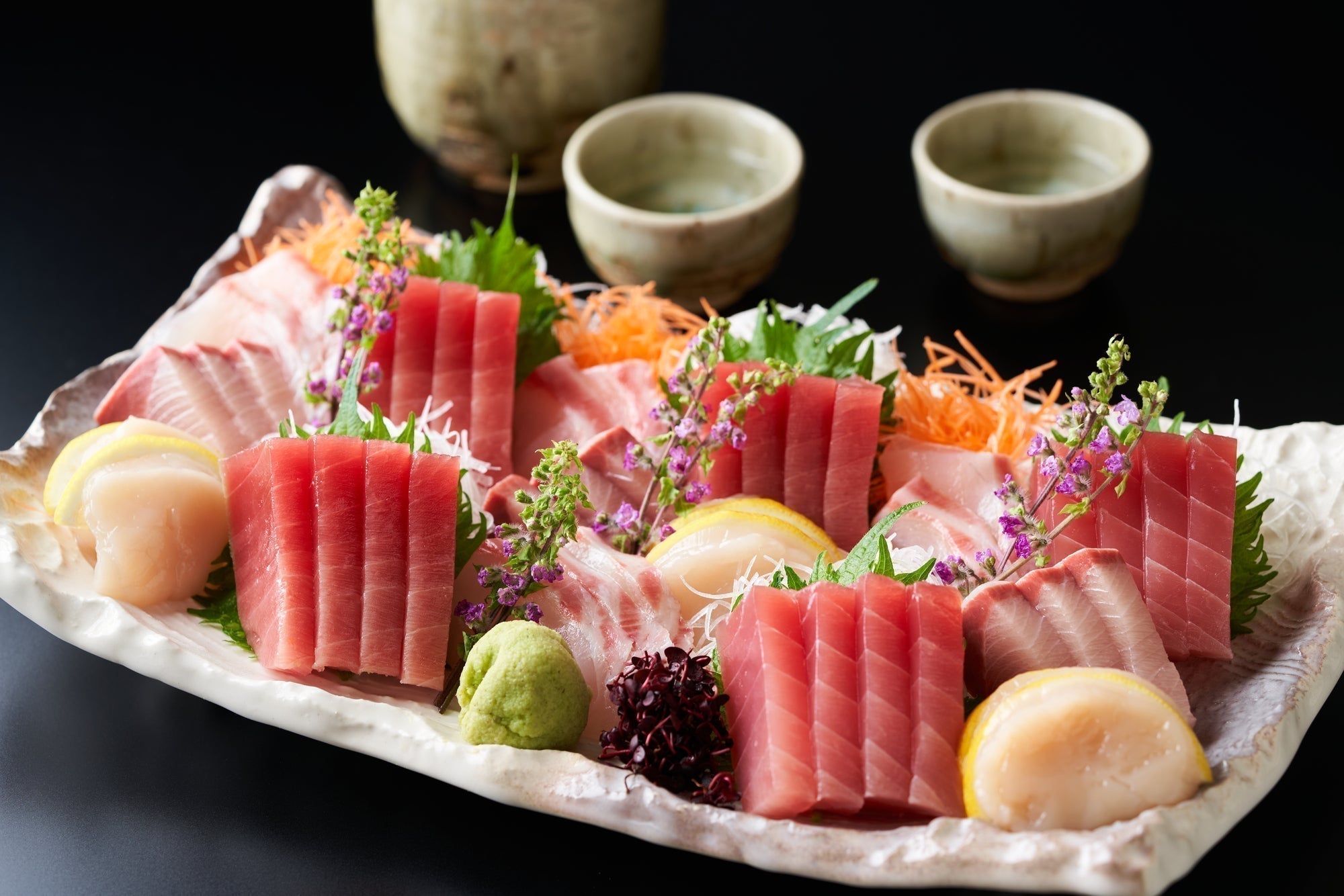 sashimi fish 3 letters