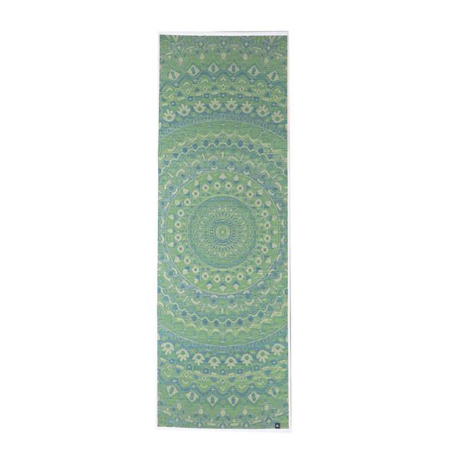 Ikehiko Igusa Rush Grass Tatami Yoga Mat Green Mandala Pattern 185cm – Japanese Taste