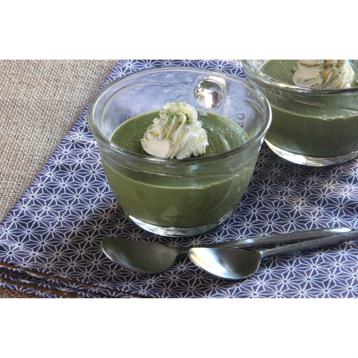 how to make matcha green tea pudding