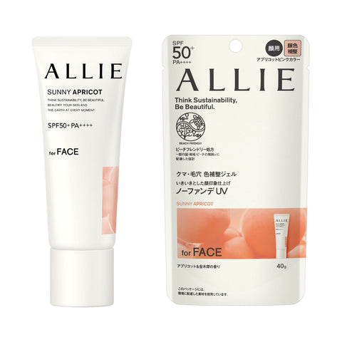 Allie Chrono UV Gel For Foundation-Free Makeup Sunny Apricot SPF50+ 40