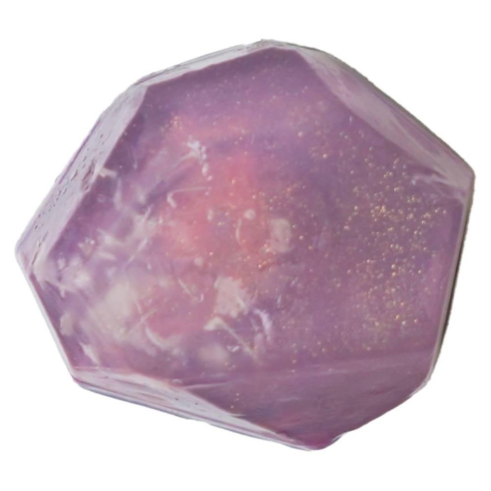 Amethyst Jewelry Soap Handmade Moisturizing Purple Crystal Bar Soap 60