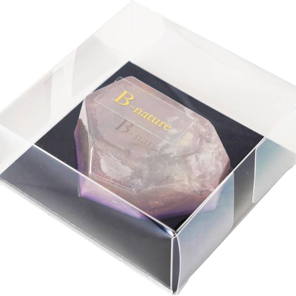 Amethyst Jewelry Soap Handmade Moisturizing Purple Crystal Bar Soap 60