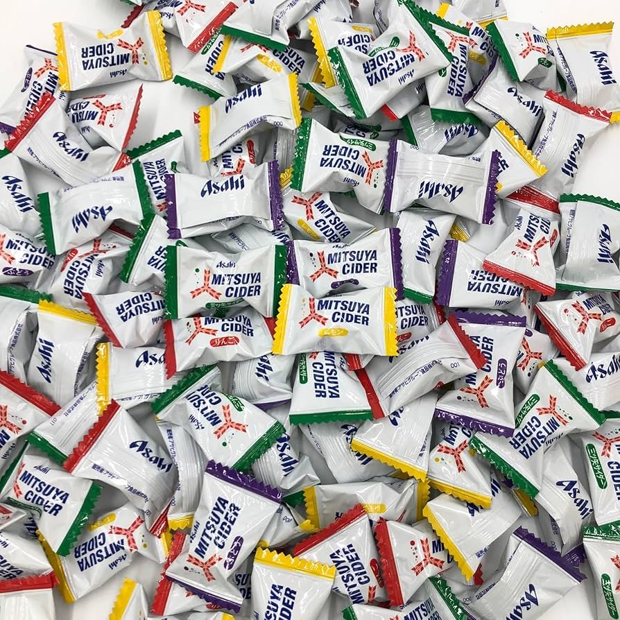 Asahi Mitsuya Cider Assorted Fruits Candy 112g – Japanese Taste