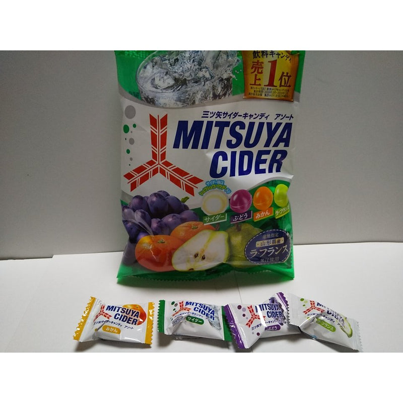 Asahi Mitsuya Cider Assorted Fruits Candy 112g – Japanese Taste