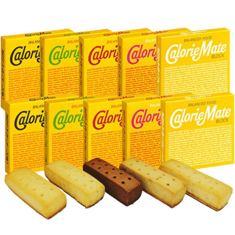 Calorie Mate Block 5 Flavor Assortment (Box of 20 Packets)