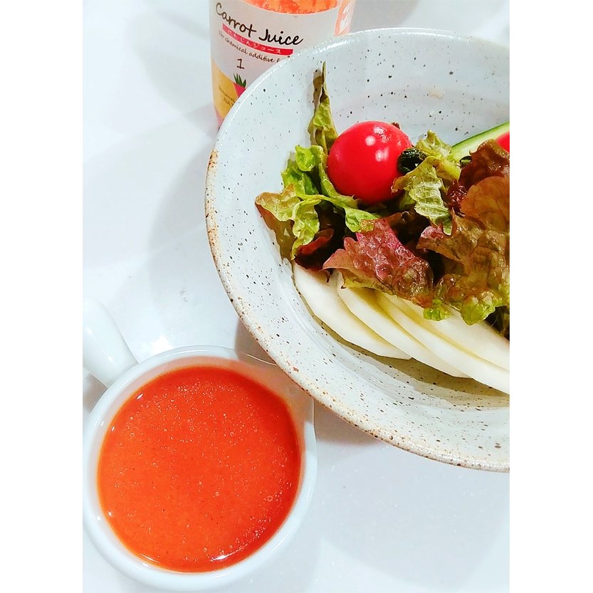 Chikyubatake Carrot Juice From Organic Carrots Multipurpose Juice 1L