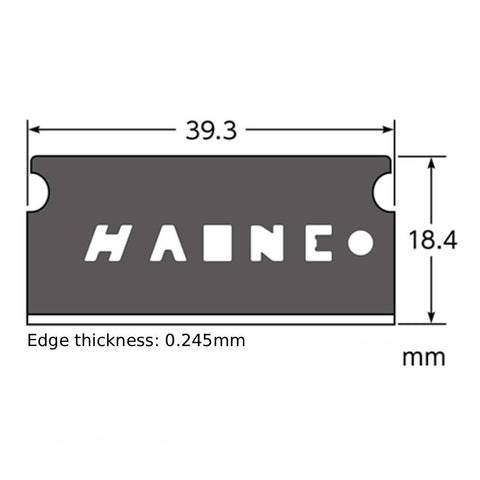 Feather Carbon Steel Single-Edge Safety Razor Blades FAS-10B