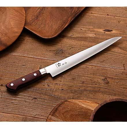 Kurenai Sujiki Knife Molybdenum Vanadium Slicing Knife 240mm