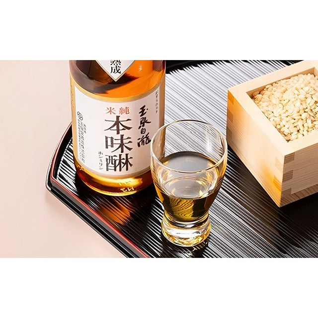 Gyokusen Shirataki 3 Years Aged Hon Mirin Pure Sweet Rice Seasoning 50