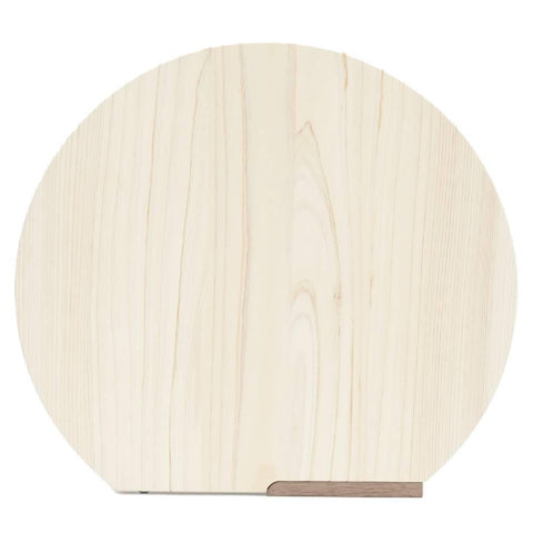 Handmade Self-Standing Hinoki Cutting Board Wooden Chopping Board