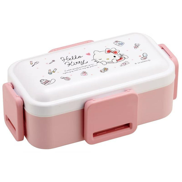 Hello Kitty Pink Dome Lunch Box 2-Tier Bento Box 600ml – Japanese Taste