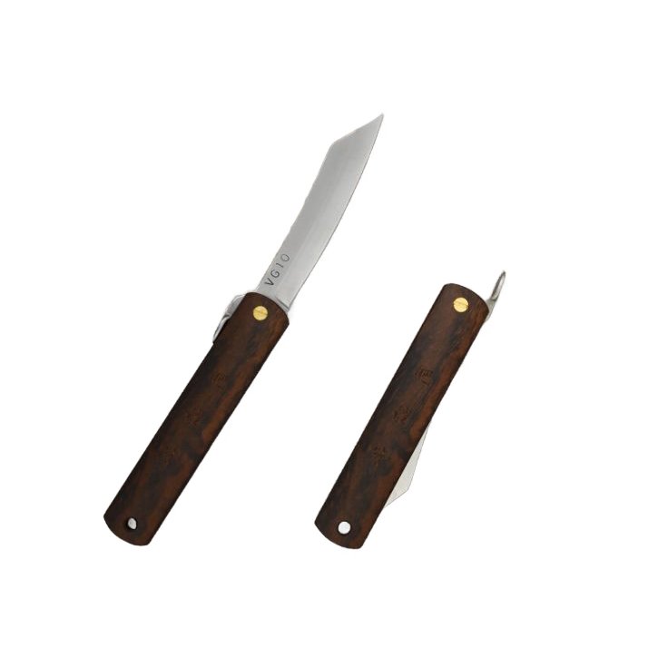 Higonokami Ironwood Handmade Japanese Folding Pocket Knife 170mm