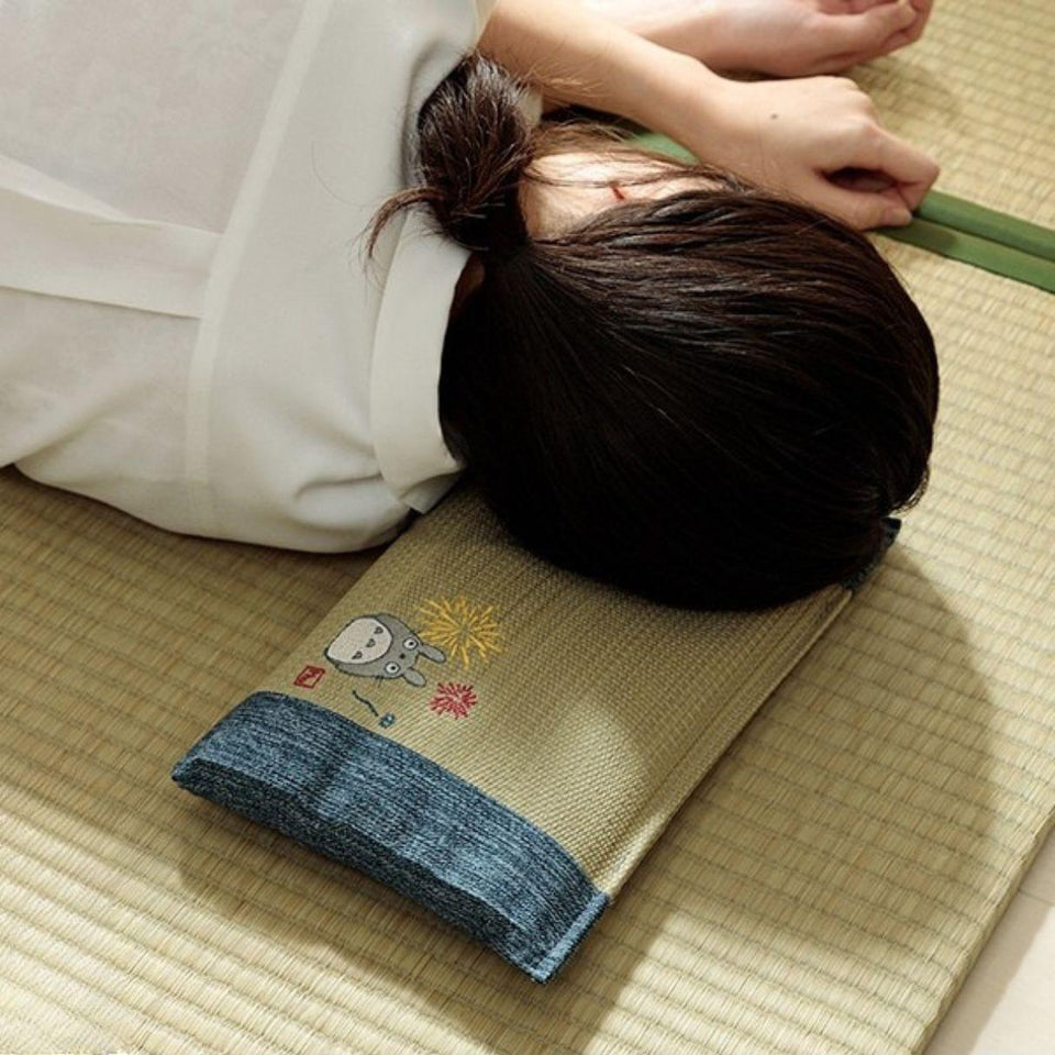 Ikehiko Igusa Tatami Mini Flat Pillow My Neighbor Totoro 20x30cm – Japanese Taste