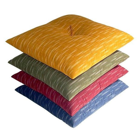 Ikeura Cotton Zabuton Traditional Japanese Floor Cushion 55 x 59cm ...