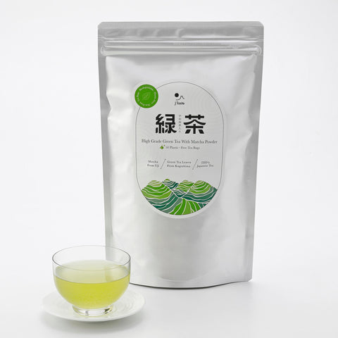 J Taste High Grade Green Tea With Matcha Tea Bags 50 ct.