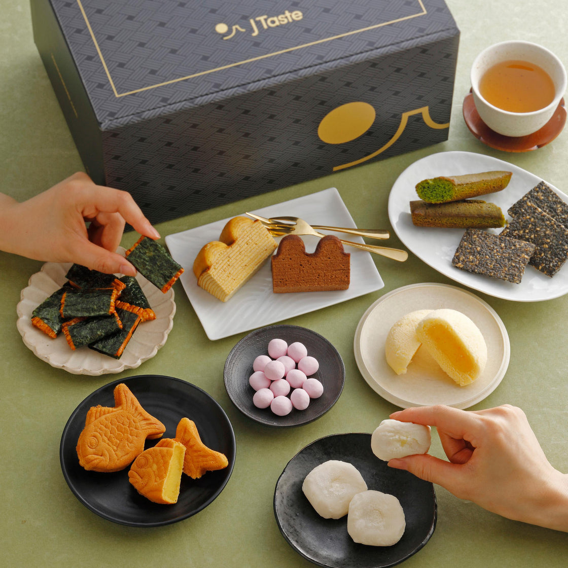 J Taste Premium Curated Japanese Snack Box (20+ Snacks)