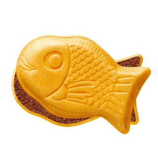 Meito Pukupuku Tai Taiyaki Chocolate Filled Fish Shaped Monaka Wafer