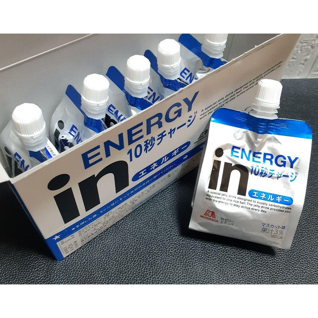 Morinaga In Jelly Energy Drink Muscat Flavor 180g × 6 Units – Japanese ...