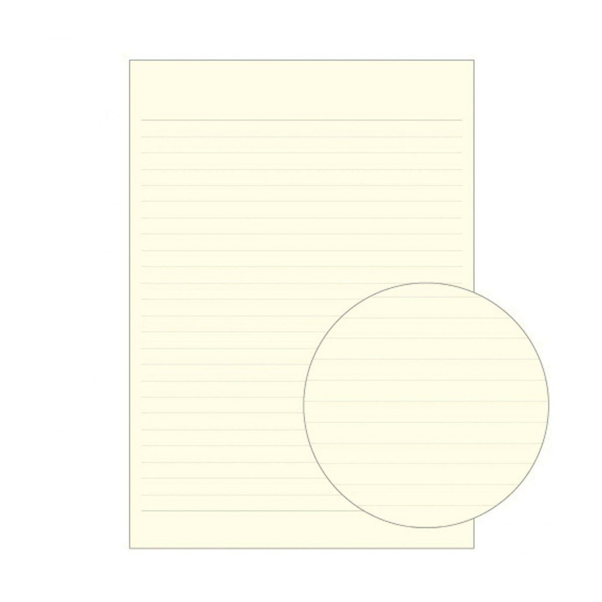 Nippon Note Premium CD Off-White Ruled Notebook A5 (96 Pages)