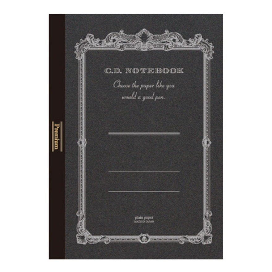 Nippon Note Premium CD Unruled Notebook A6 (96 Pages)
