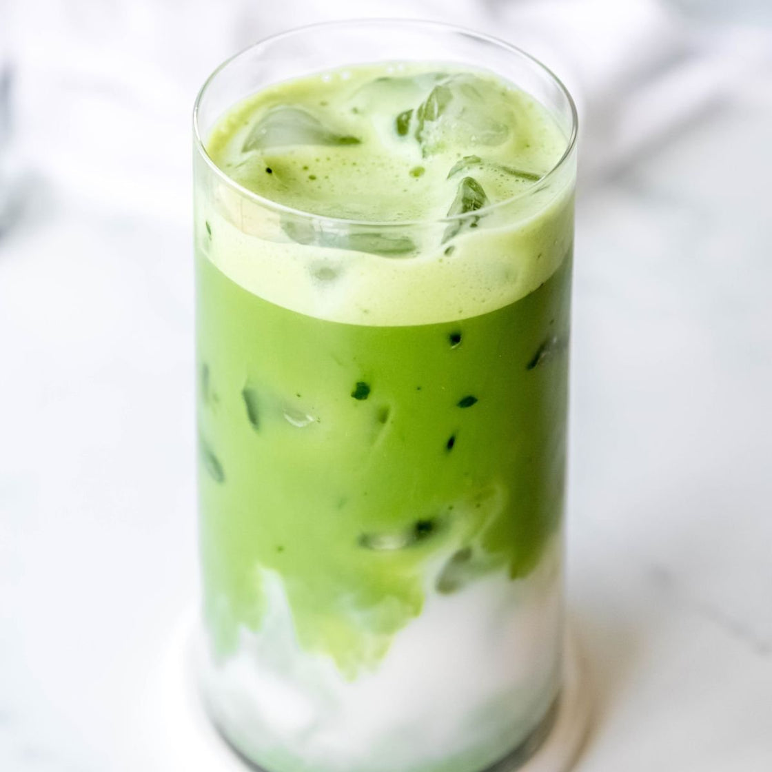 Nittoh Tea Matcha Green Tea Latte Powder (Matcha Au Lait) 8 Sticks ...