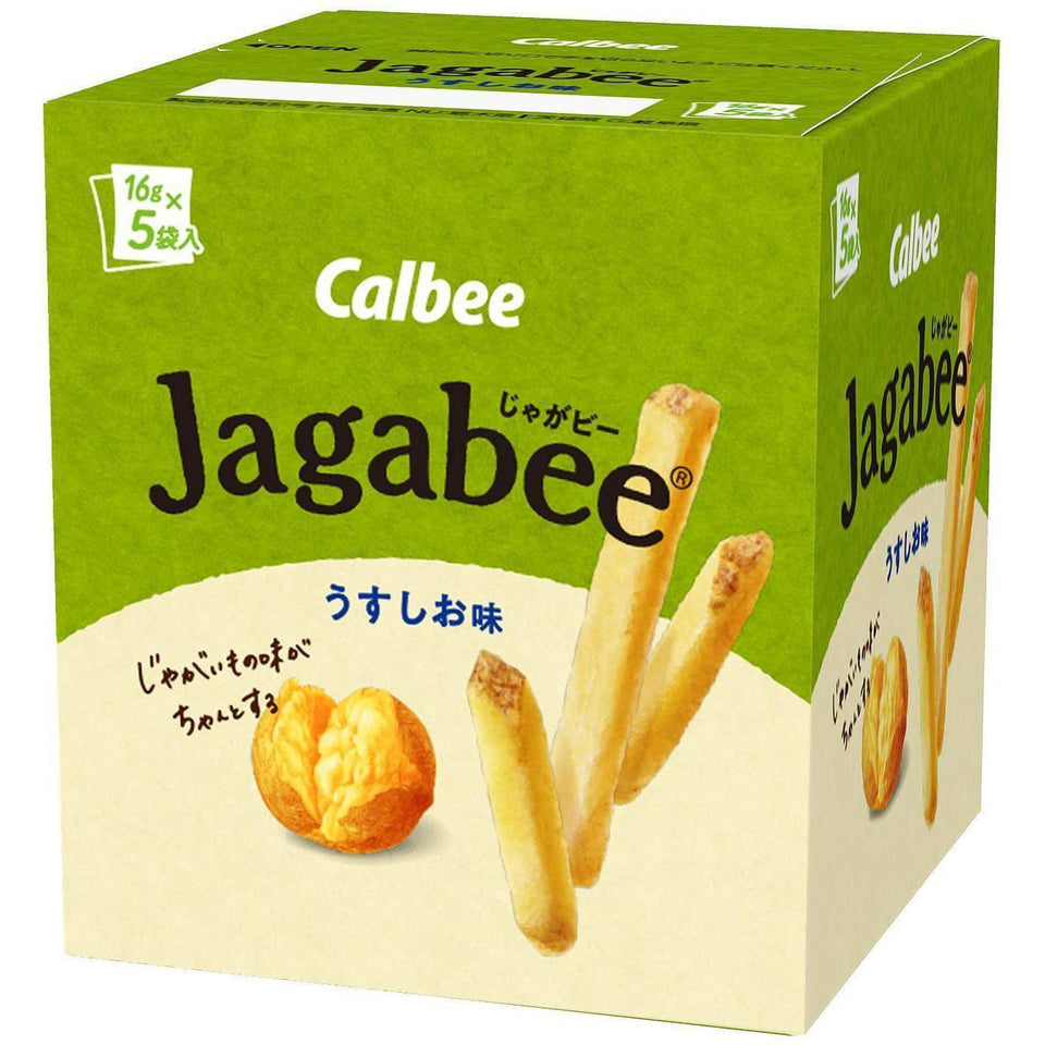 Calbee Jagabee Potato Sticks Snack Lightly Salted 75g – Japanese Taste