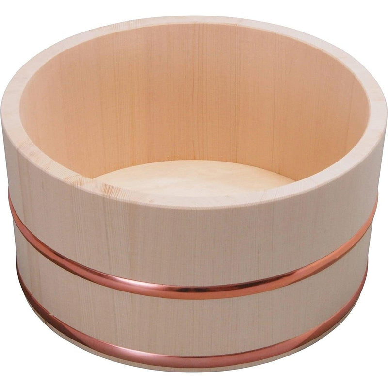 Umezawa Hinoki Bath Bucket (Handmade Japanese Cypress Bath Bucket ...
