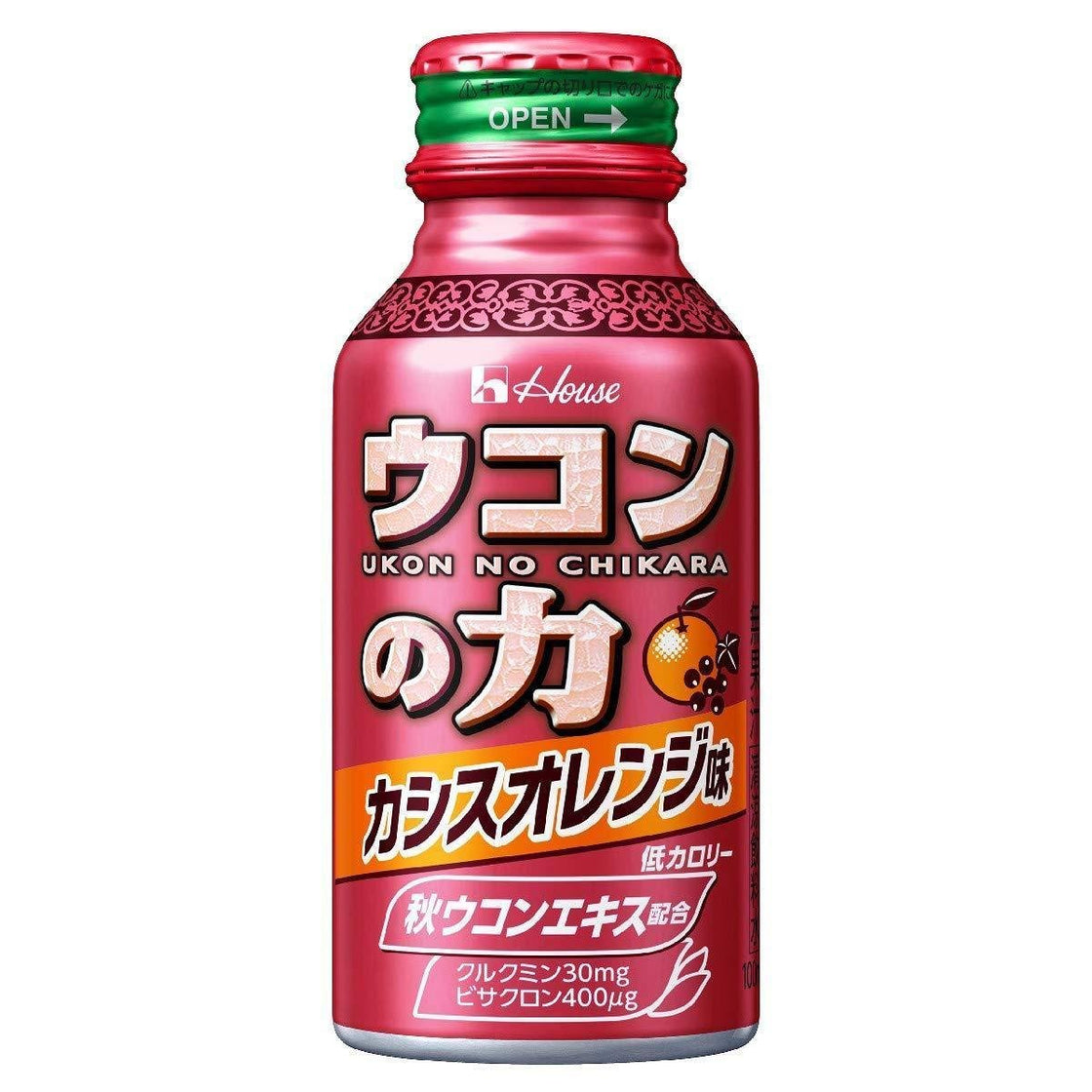 House Ukon no Chikara Turmeric Supplement Drink Cassis Orange Flavor 6 ...