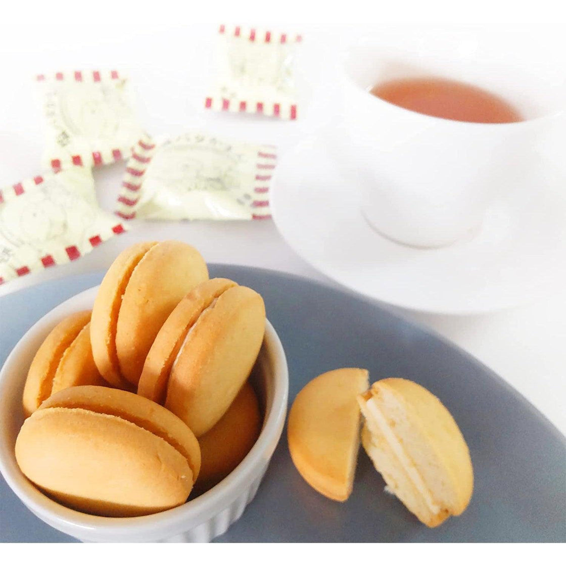 Takara Camembert Filled Salted Butter Sandwich Cookies (Pack of 3)