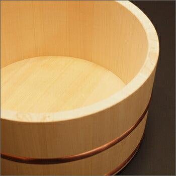 Umezawa Hinoki Bath Bucket (Handmade Japanese Cypress Bath Bucket ...