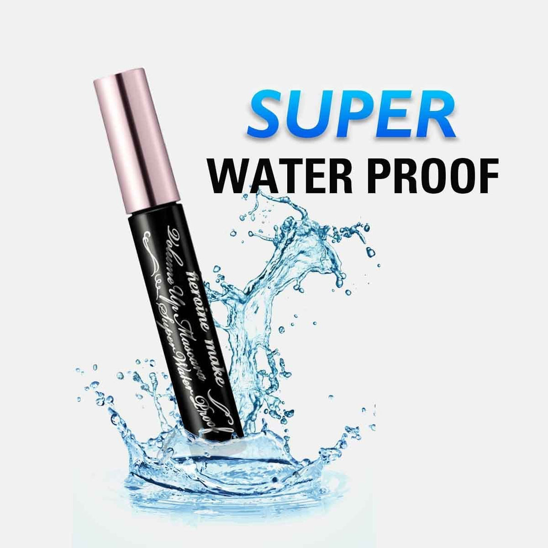 Isehan Kiss Me Heroine Make Volume & Curl Mascara Super Waterproof Jet