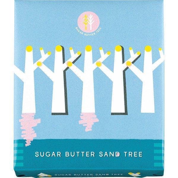 Sugar Butter Sand Tree Cookies Sandwich Biscuit with White Chocolate 1