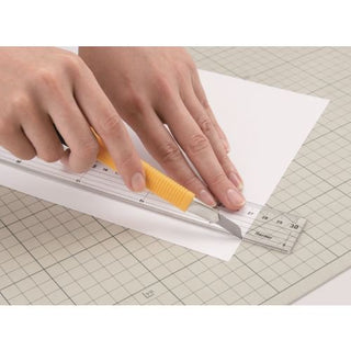 Raymay Metric Ruler With Stainless Steel Cutting Edge 50cm – Japanese Taste