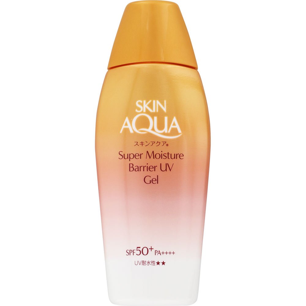 Rohto Skin Aqua Sunscreen Super Moisture Barrier UV Gel SPF50+ 100g ...