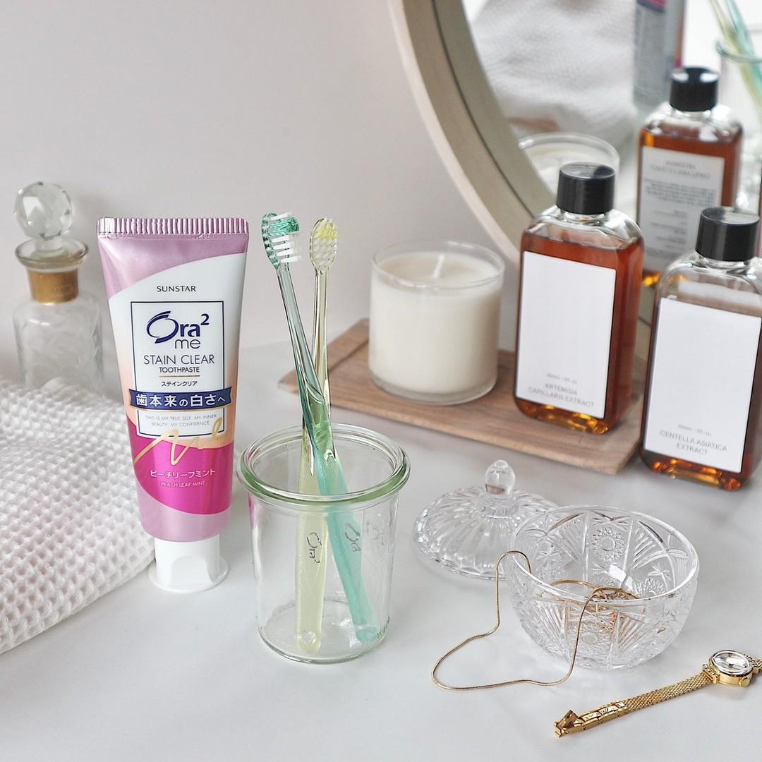 Sunstar Ora2 Stain Removal Toothpaste Peach Mint Flavor 130g – Japanese ...