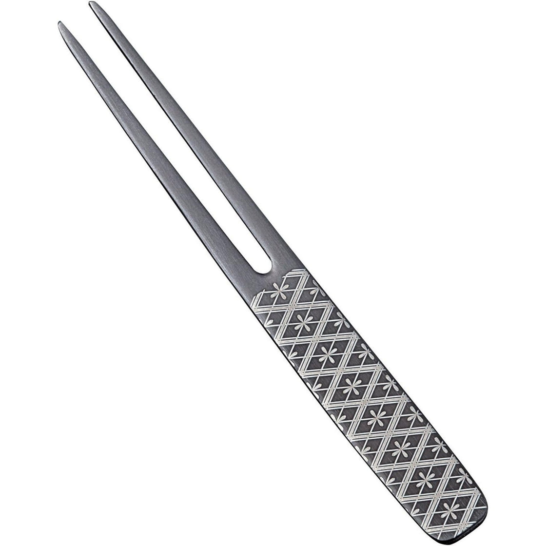 Todai Japanese Black Oxide Steel Wagashi Pick Fork 7 Piece Set