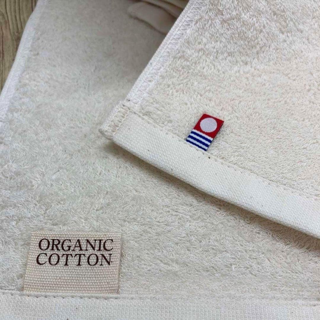 True Organic Natural Cotton Imabari Hand Towel 31×36cm