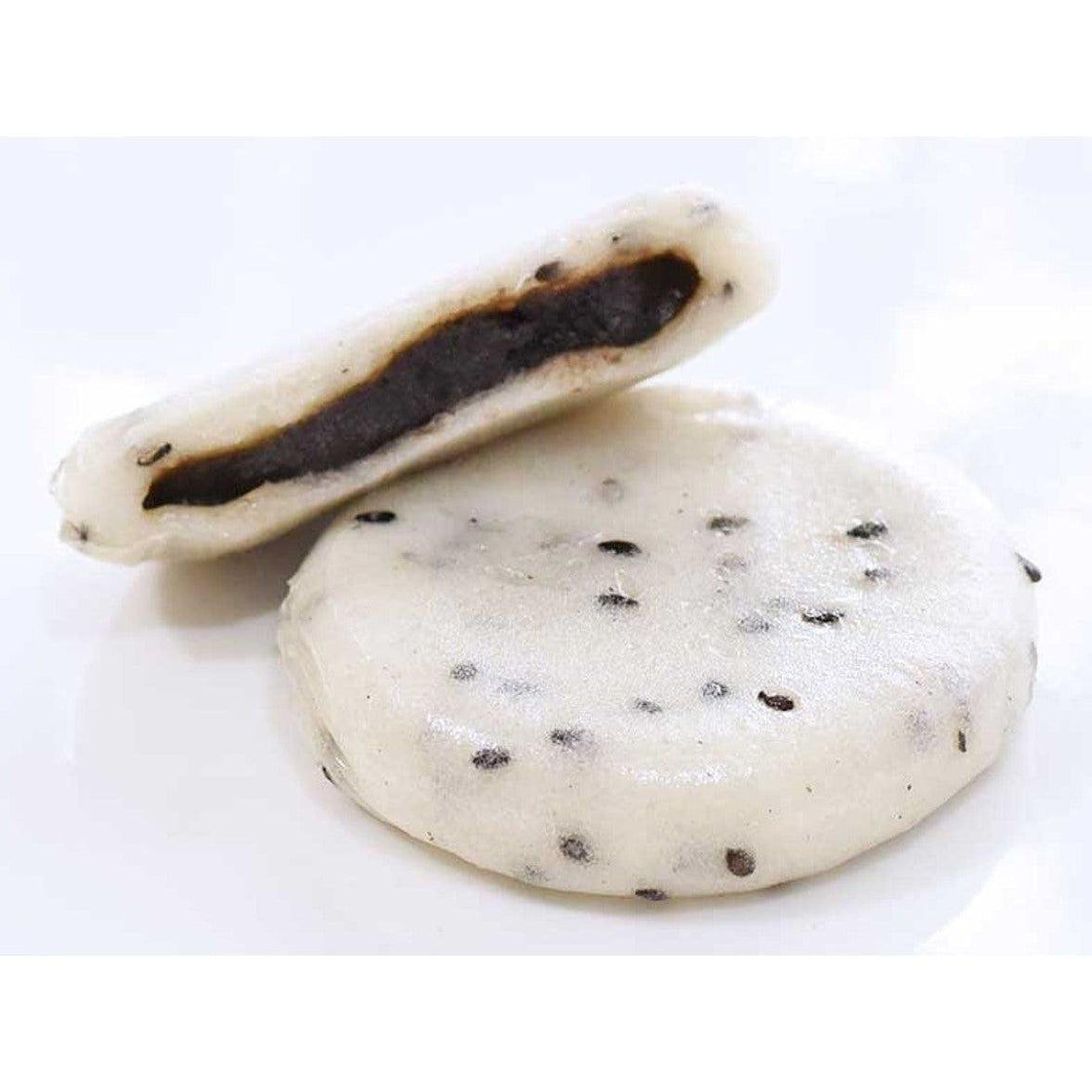 Usagimochi Azuki Bean Paste Filled Dried Mochi Snack Black Sesame Flav ...