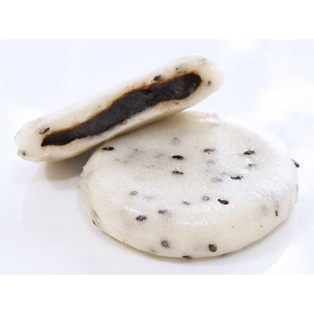 Usagimochi Azuki Bean Paste Filled Dried Mochi Snack Black Sesame Flav