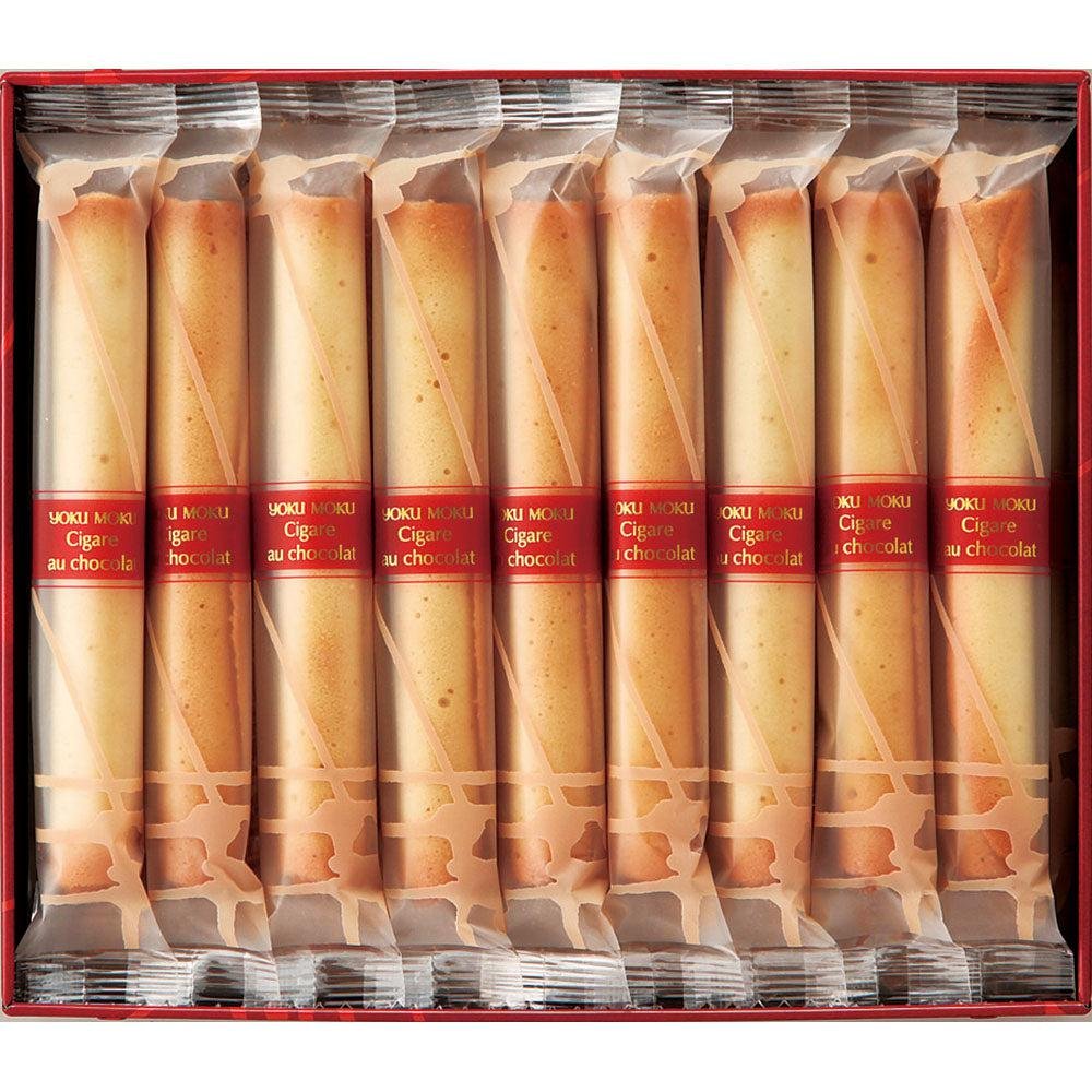 Yoku Moku Cigare au Chocolat Chocolate-filled Cigar Cookies 18 Pieces ...