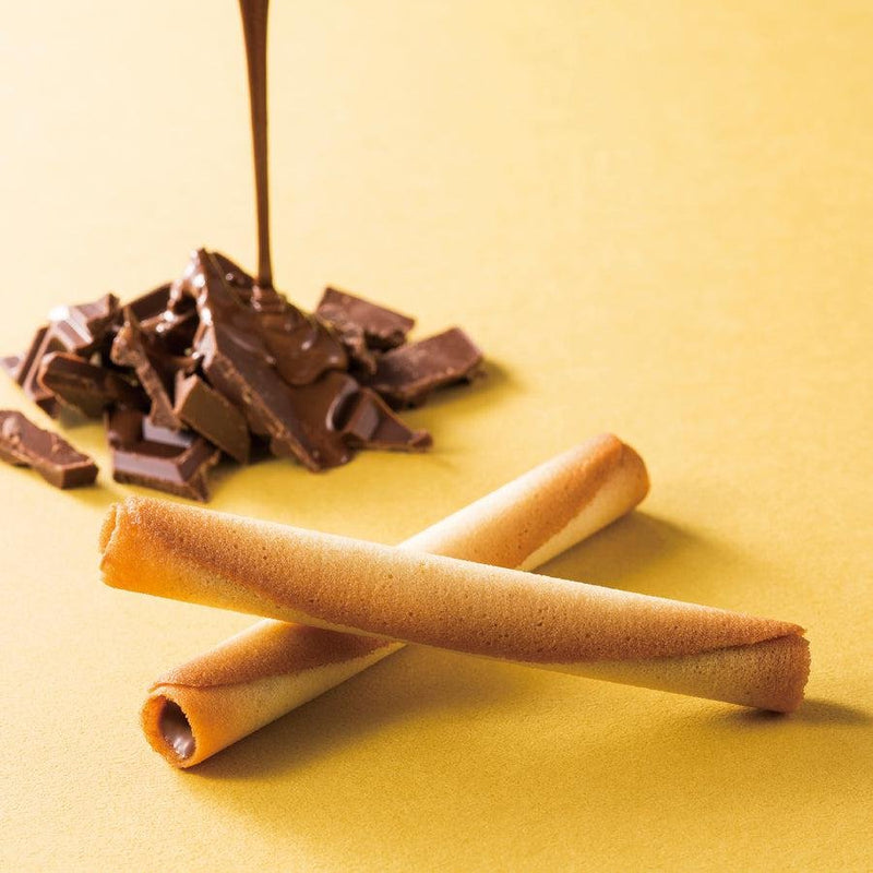 Yoku Moku Cigare au Chocolat Chocolate-filled Cigar Cookies 18 Pieces
