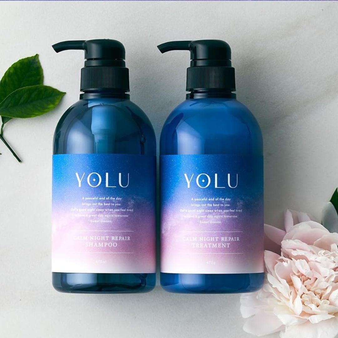 Yolu Calm Night Repair Hair Treatment for Damaged Hair 440g – Japanese Taste